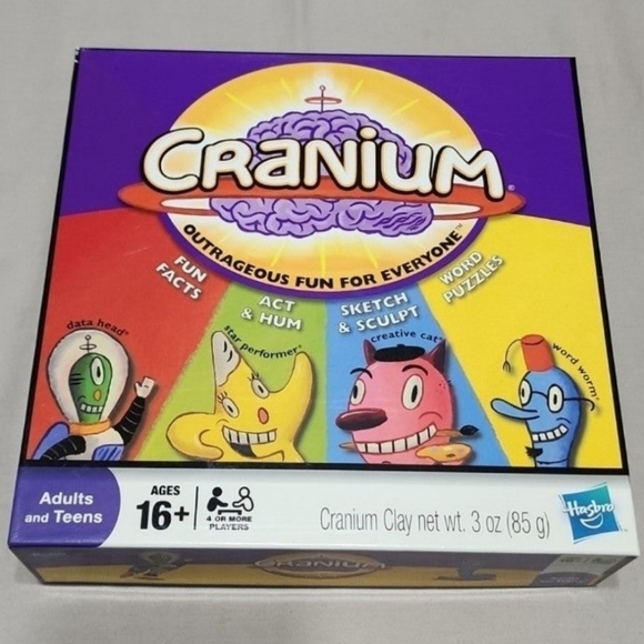 Hasbro | Games | Cranium Game Adults Teens Funny Game Night Trendy ...